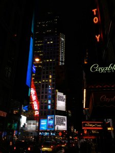 Nova Iorque: Times Square e teatro