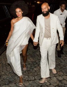 Solange Knowles casa com uma elegância extrema!