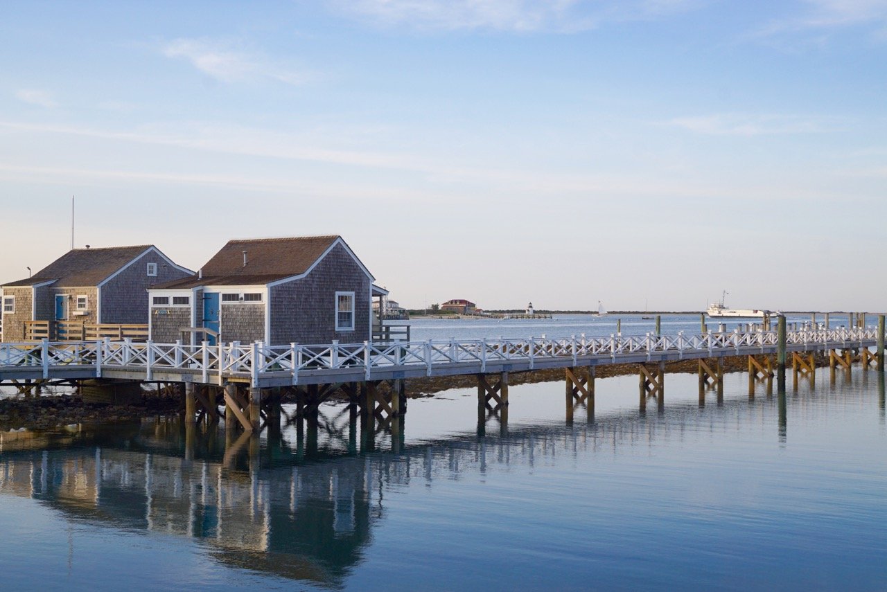 Chegando a Nantucket através de Boston e Cape Cod... e cadê a mala?...